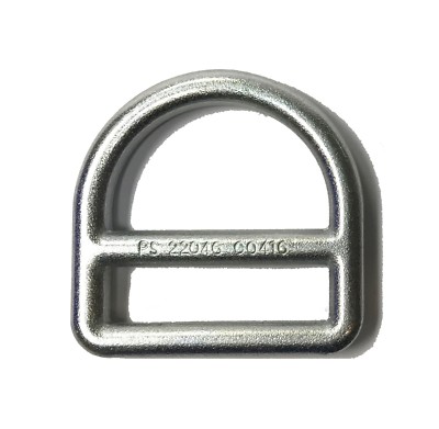 45mm Ring - D Parachute ring - Harness. Proof-Load Tested 5,000 lbs ...