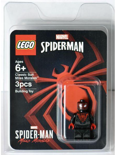 LEGO PS5 Playstation Classic Suit Spider-Man Miles Morales Mini Figure ...
