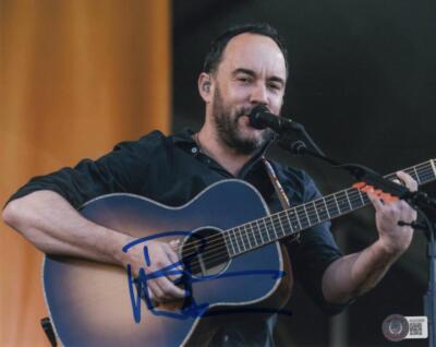 Dave Matthews Signed Autograph 8x10 Photo - DMB Band Crash Everyday ...