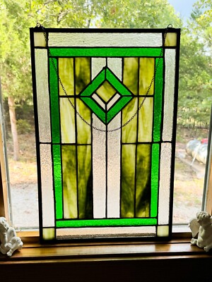 1940-Now - Square Stained Glass Window