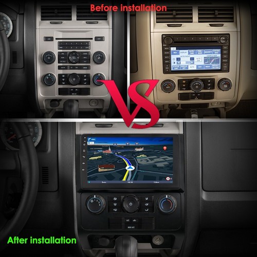 Android 12.0 Car GPS Navi Carplay Stereo Radio Player For Ford Escape ...