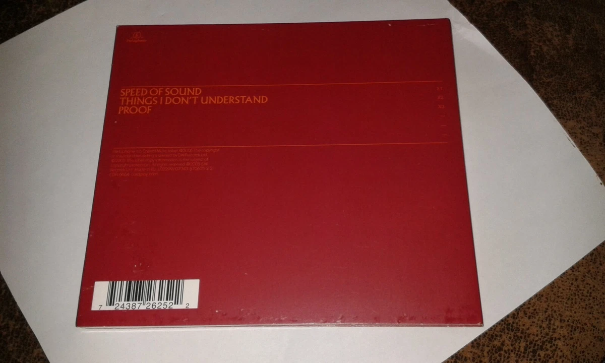 Coldplay Speed Of Sound Album Cover