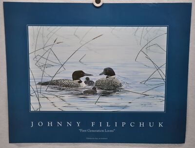 Johnny Filipchuk "First Generation Loons" Art Print Poster 19 x 25 | eBay