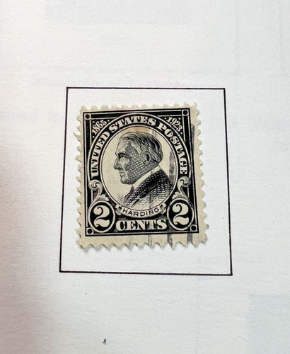 Warren Harding stamp 1923 2 cent USA AS-IS Vintage Rare (2) | eBay