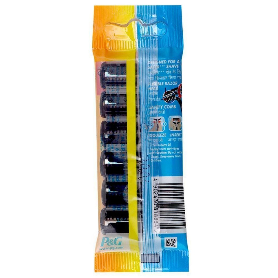Gillette Guard - 1 Razor Handle with 25Cartridges Shave Safe for Men ...