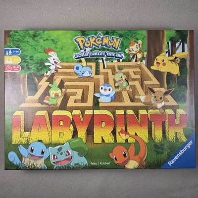 Pokemon Labyrinth Maze Game Ravensburger 2021 Board Game 100% Complete ...