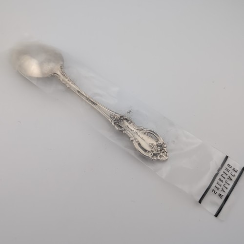 Wallace Grand Victorian Sterling Silver Teaspoon - 6 1/4" - New in ...
