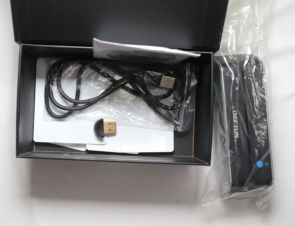 ⭐Deftun MSR X6 Bluetooth Magnetic Stripe Card Reader & Encoder Open Box ...