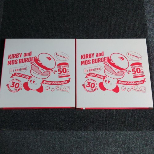 Kirby Mos Burger Collaboration Plates In Total | eBay