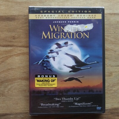 Winged Migration (DVD, 2003) Two Thumbs Up, Magnificent, Breathtaking ...