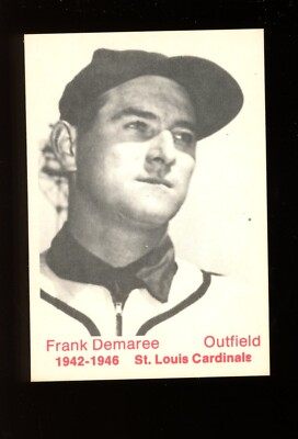 1975 TCMA 1942-1946 St. Louis Cardinals Frank Demaree | eBay