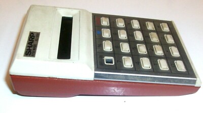 Vintage 1980 Sharp Elsi Mate EL-208 Calculator Handheld Tested and ...