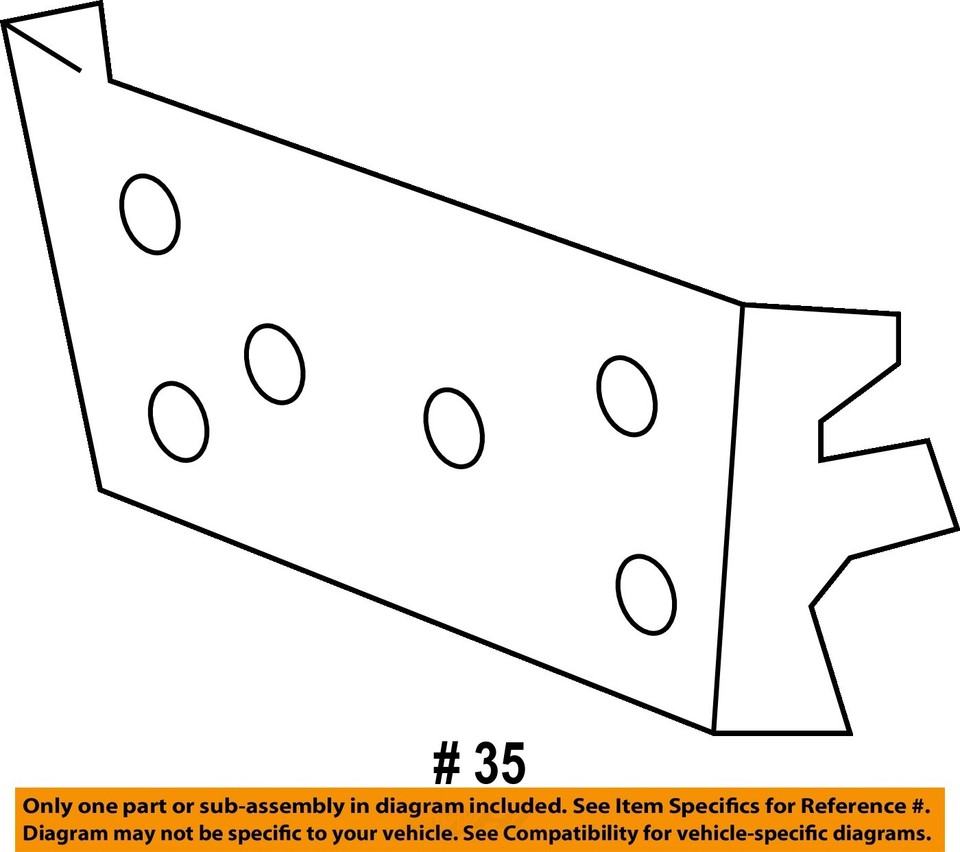 GM OEM-License Plate Bracket Mount Holder 15781553 | eBay