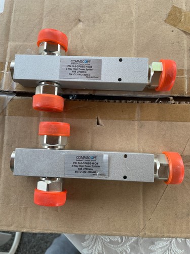 Lot of 2 - COMMSCOPE S-2-CPUSE-H-Di6 2-Way High Power Splitter 555 ...