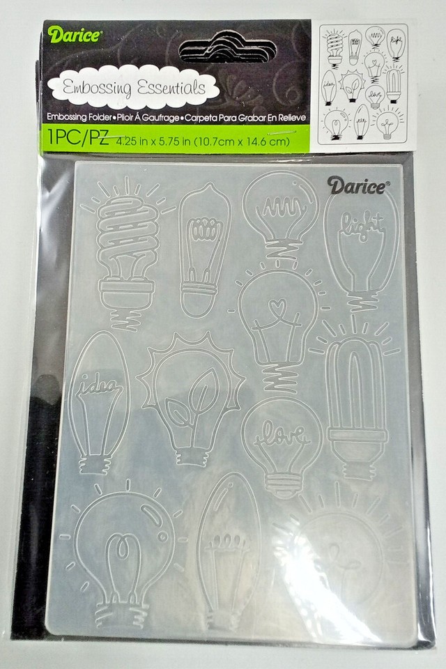 Darice Embossing Essential Folders, Multiple Patterns, You Choose! | eBay
