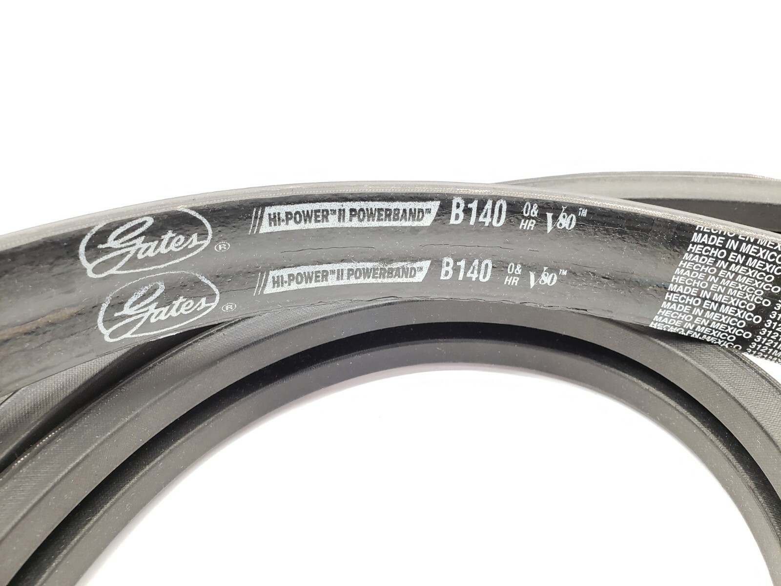 GATES Hi- power II Powerband Industrial Belt B112 9093-3112 V-BELT V80 ...