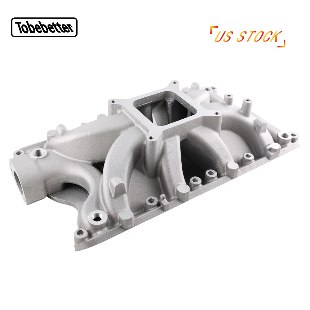 Air Gap Single Plane Intake Manifold Aluminum for Small Block Ford SBF ...