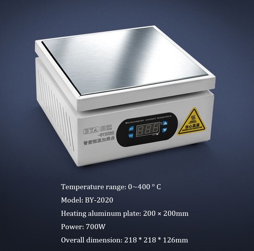 Digital Display Preheating Station Heating Platform for PCB LCD Screen ...