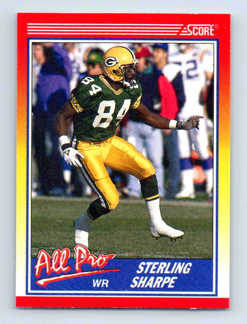 1990 Score Sterling Sharpe Green Bay Packers #589 | eBay