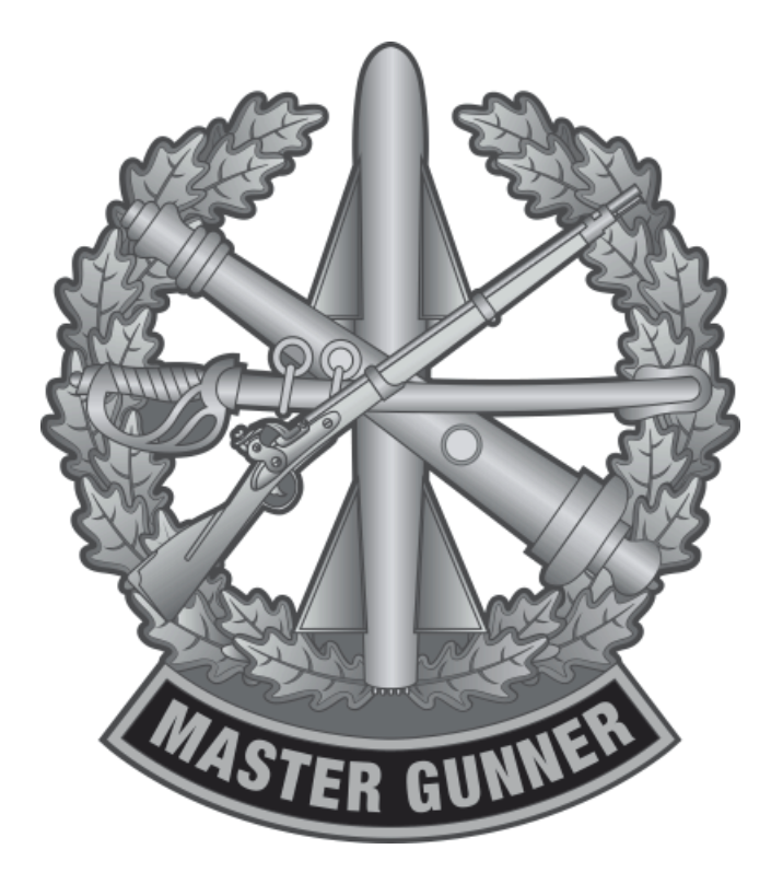 7" master gunner military bumper sticker decal usa made | eBay