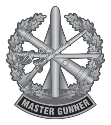 4" master gunner military bumper sticker decal usa made | eBay