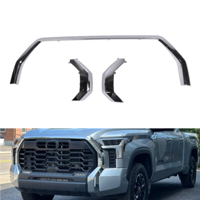For 22-24 Toyota Tundra Platinum Front Bumper Grille Trim Molding 52712 ...