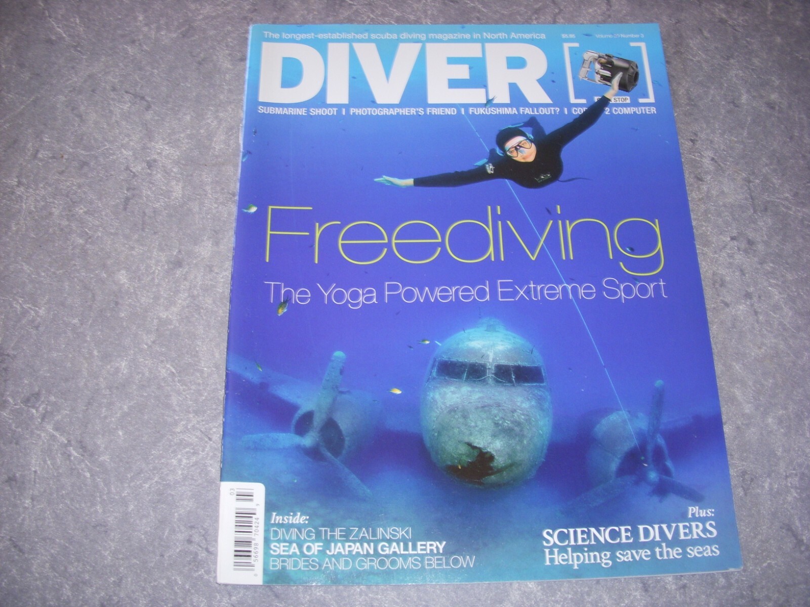 DIVER Magazine, VOL. 39 #3, YOGA-POWERED FREEDIVING, DIVING THE ...
