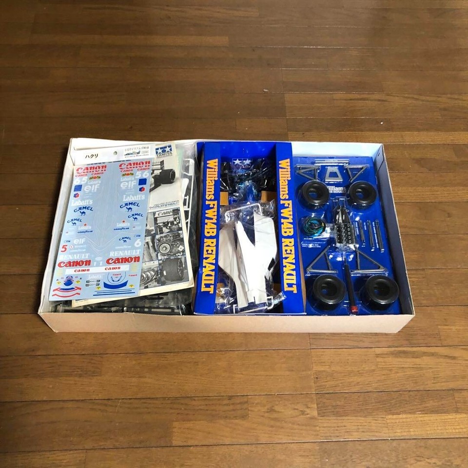 Tamiya 1/12 Williams FW14B Renault #1992 World Champion Plastic Model ...