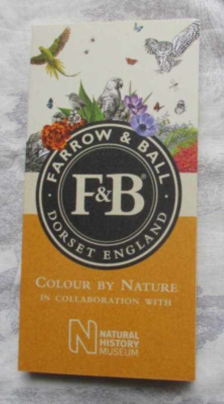 2019 FARROW & BALL Colour By Nature Paint Chart ~ National History ...