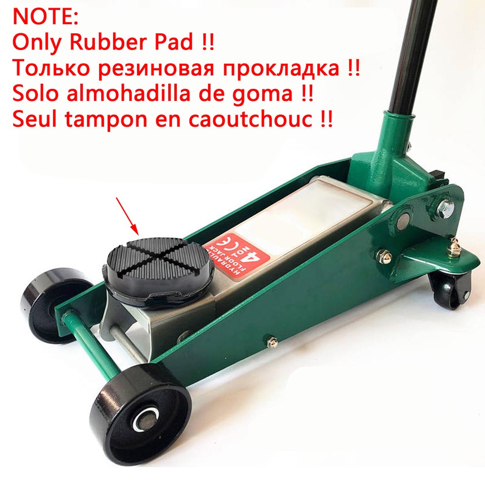 Large Rubber Pad Rubber Block Hydraulic Ramp Jacking pads Trolley Jack ...