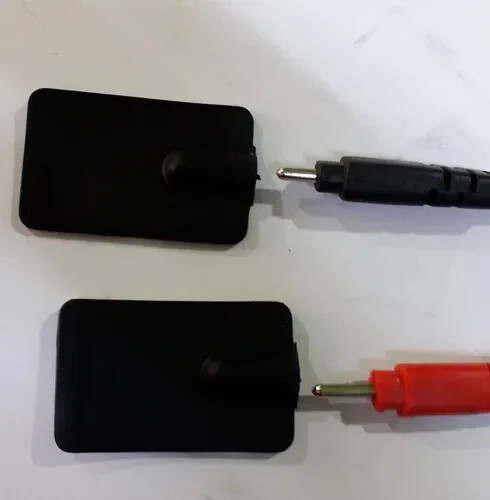 Physiotherapy IFT cable with mini pad Rubber Rubber Pad Electrodes Free ...