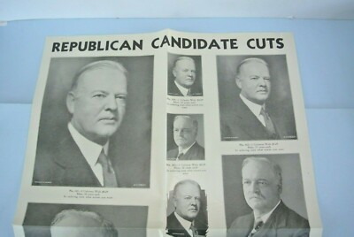 Herbert Hoover Campaign Poster