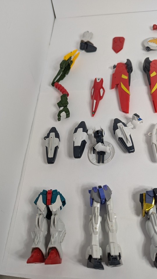 Bandai Gundam Model Kit Parts Lot Head Legs Arms Weapons Miscellaneous ...