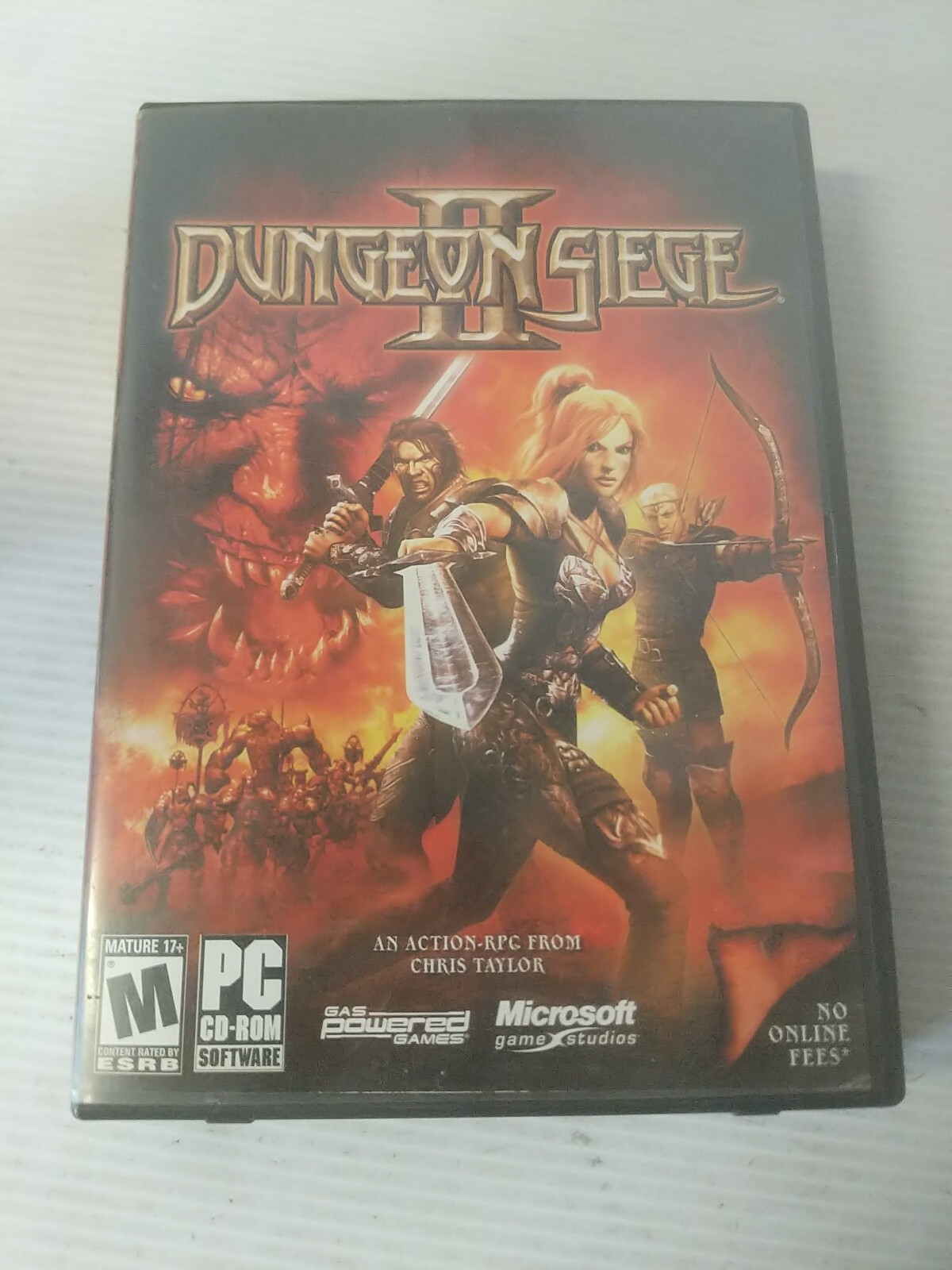 Dungeon Siege II 2 Video Game (2005 Microsoft PC-CD ROM) w/ Manual ...