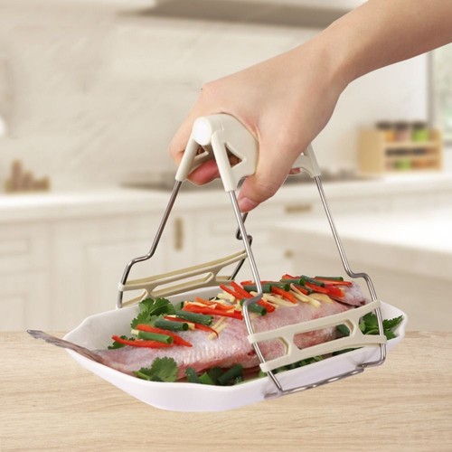 Non-Slip Anti-scalding Clip Bowl Gripper Pan Gripper Dish Lifter ...
