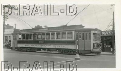 9D264 RP 1938 TARS THIRD AVENUE RAILWAY SYSTEM CAR #403 TREMONT SIGN | eBay