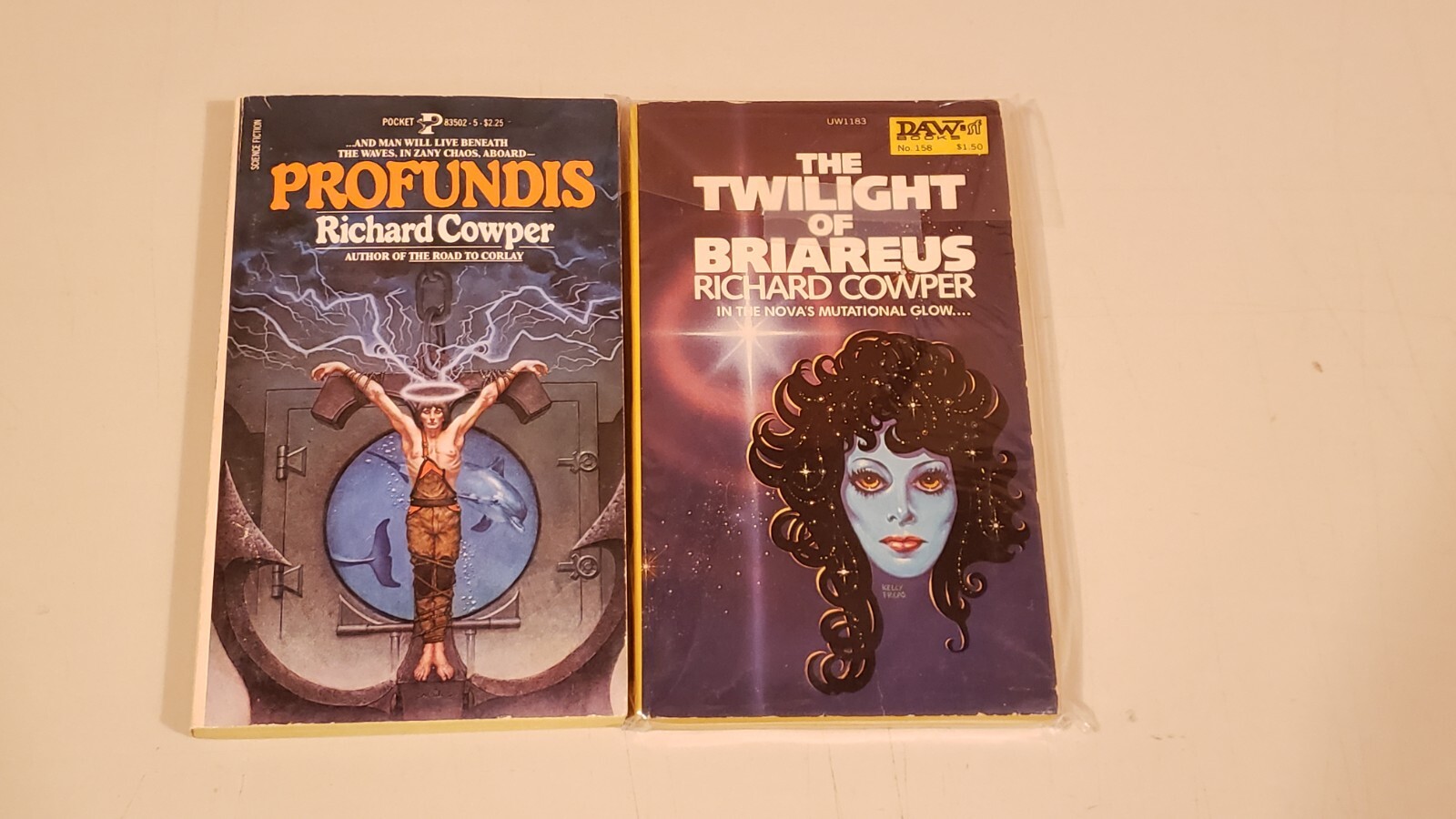 PROFUNDIS & THE TWILIGHT OF BRIAREUS by RICHARD COWPER -PB- +DM+ ...