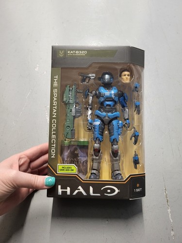 Halo, The Spartan Collection, KAT-B320, Blue Action Figure, NIB | eBay