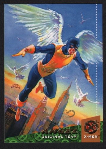 Ray Lago SIGNED X-Men Art Trading Card ~ Angel 1994 Fleer Ultra Marvel ...