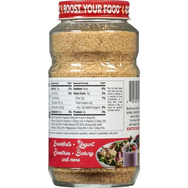 4 Pack Kretschmer Toasted Wheat Germ 12 oz – Original, Nutrient-Rich ...