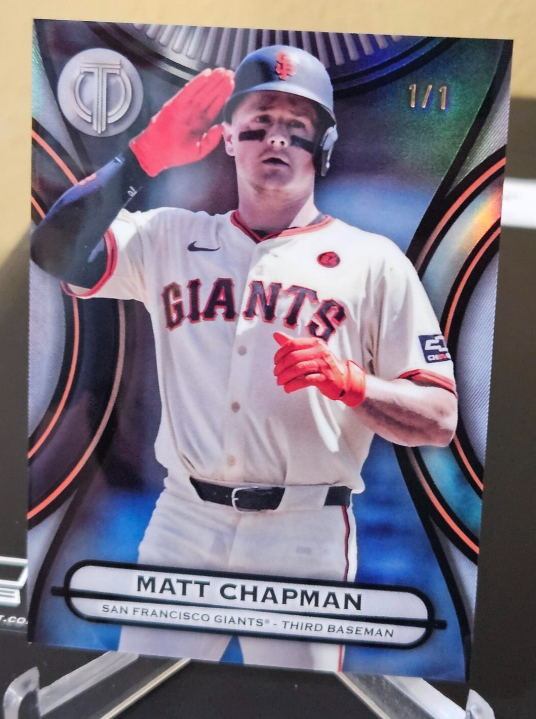 Matt Chapman 2025 Topps Tribute #11 Black /1 Price Guide - Sports Card ...