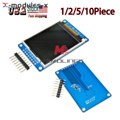 1-10x 1.8" TFT Full Color LCD Display Module 128*160 SPI ST7735S For ...