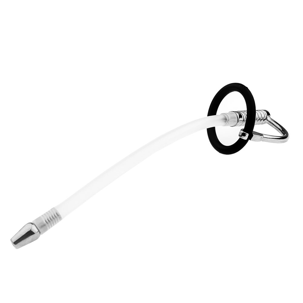 Hollow Urethral Stretcher Sound Dilator Metal Penis Plug Enhancer BDSM ...