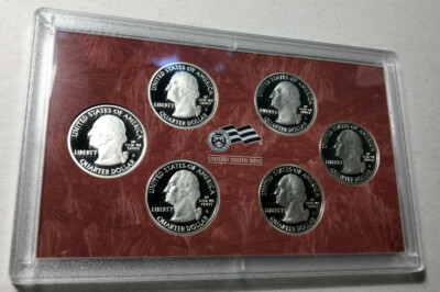 2009 US Mint District of Columbia & US Territories Quarters Silver ...