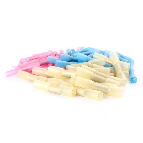 Cable Connector Heat Shrink Po Electrical Wire Splice Clamp Red Yellow ...