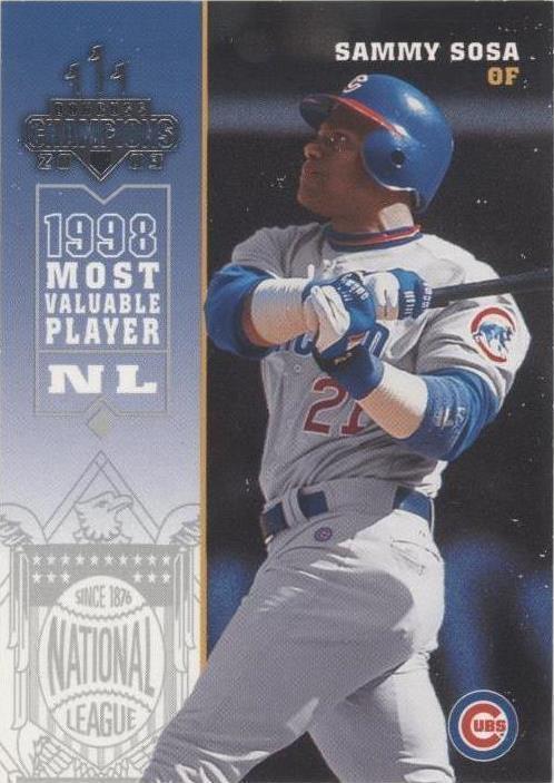2003 Donruss Champions - Sammy Sosa #55 Sample Silver for sale online ...