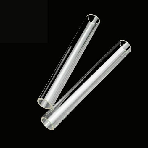 6/10/15/20/25/35/45mm OD Clear Acrylic Plastic Tube Round Pipe 25cm ...