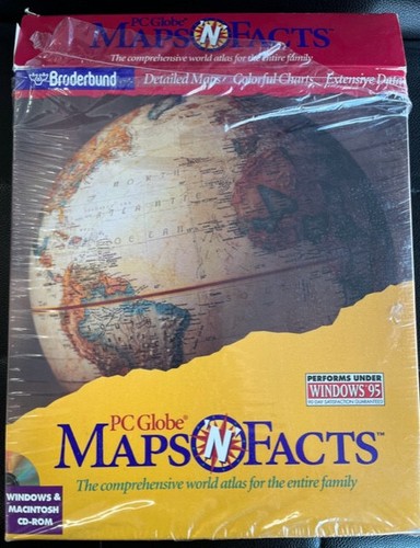 PC Globe Maps'n'Facts Software-CD Rom | eBay