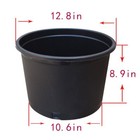 Nursery Pots Plastic Garden Plant Nutrition Pots 1/2/3/5/7/10/15/20 ...