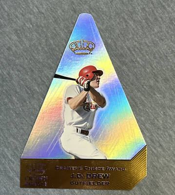 1999 Pacific Crown Royale Cramer's Choice Award (Jumbo) #7 J.D. Drew ...